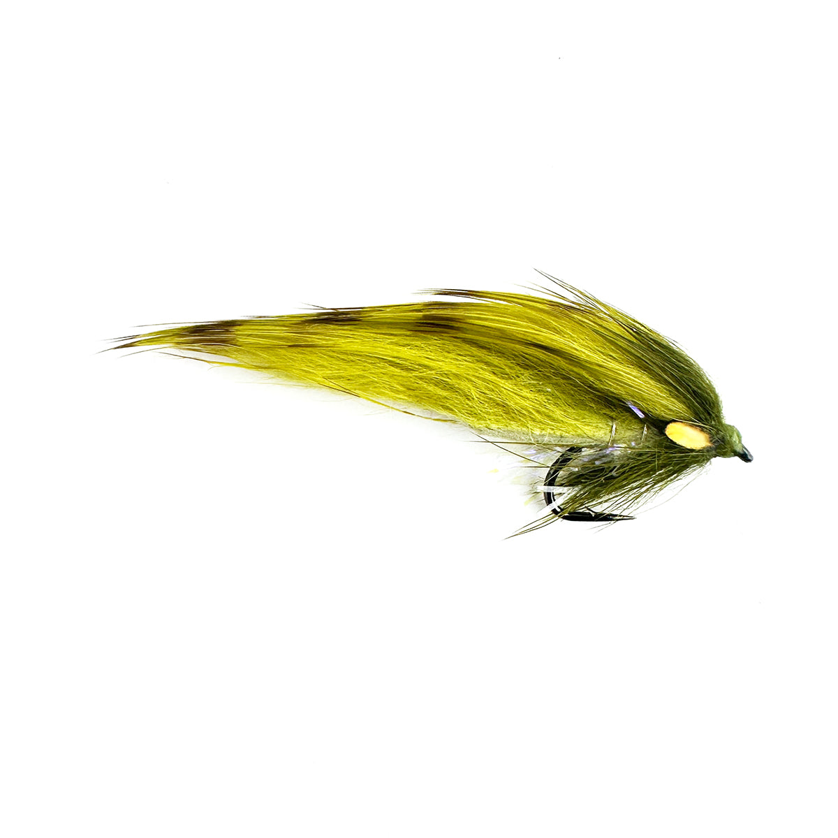 MICRO MINKIE - BARRED OLIVE – Clonanav Fly Fishing