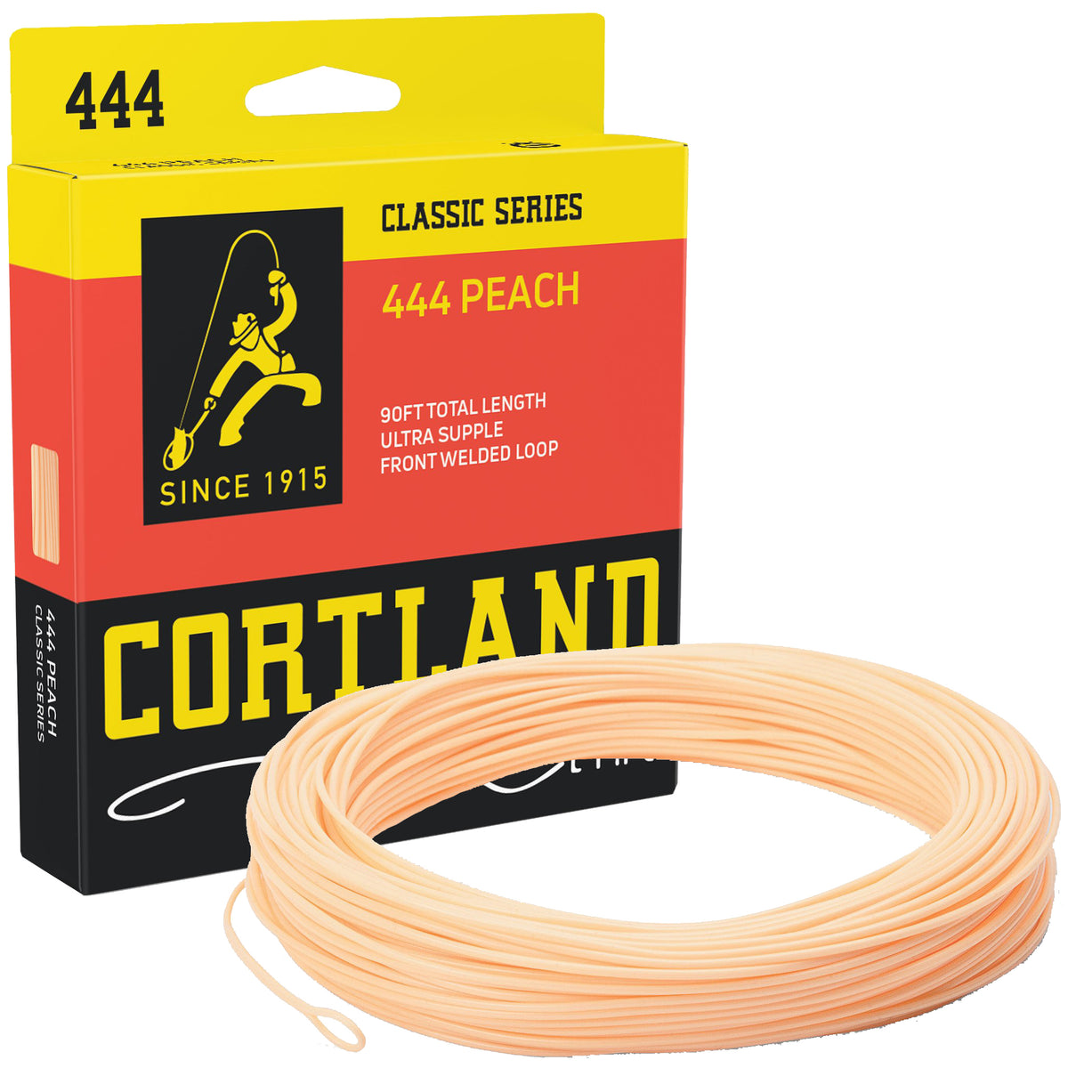 Cortland Classic 444 Peach Weight Forward Floating Fly Lines – Clonanav ...