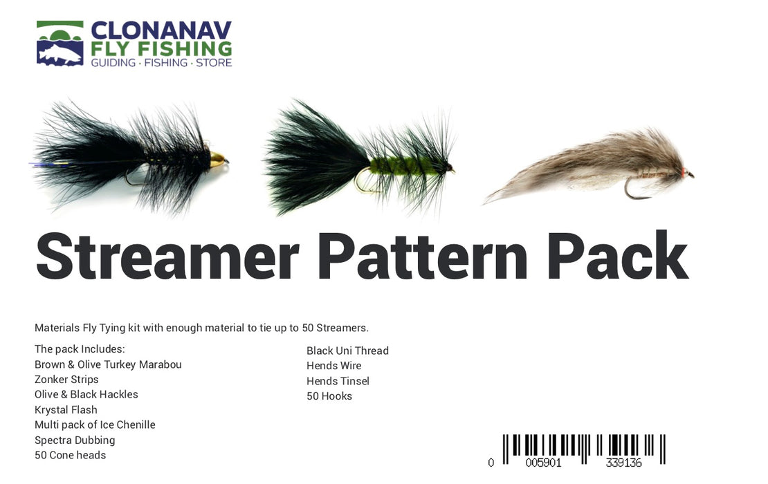 Streamer Pattern Pack — Clonanav Fly Fishing